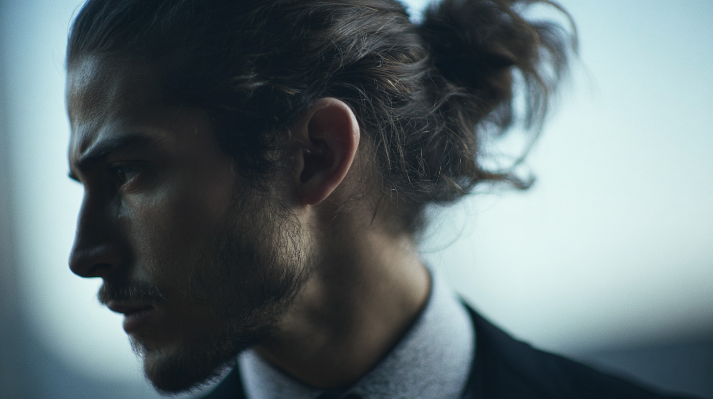 A Formal Long Hairstyle For Men